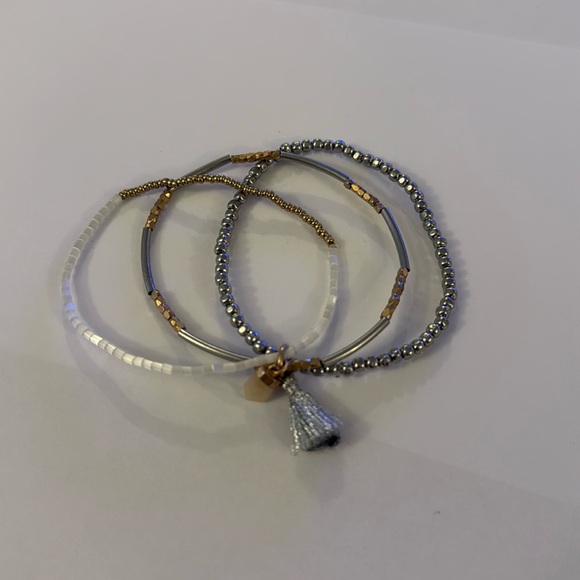 KEEP Collective | Jewelry | Keep Collective Silver And Rose Gold Beaded ...